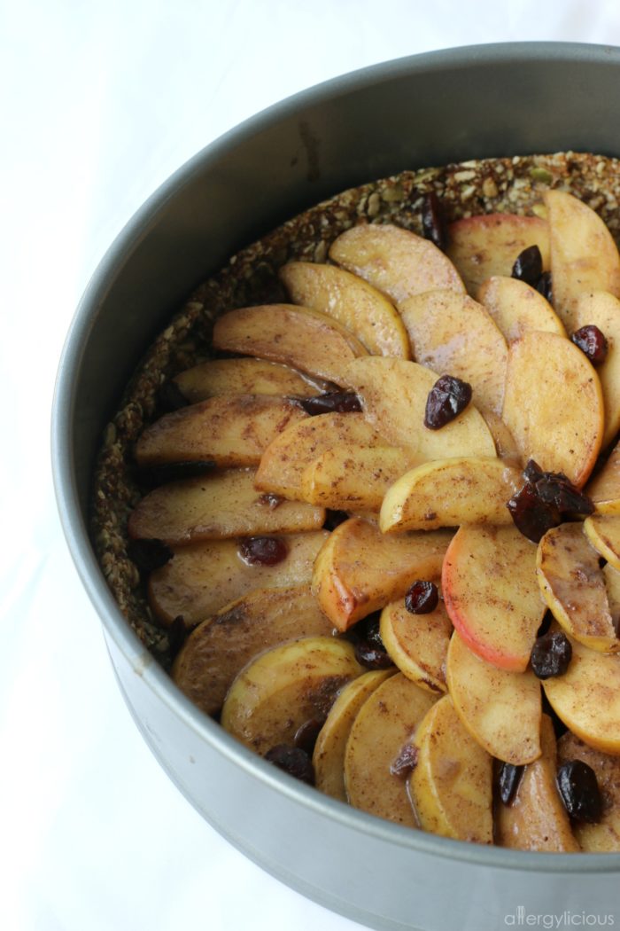 No-Bake Apple Pie {gluten-free, vegan, nut-free} - Allergylicious