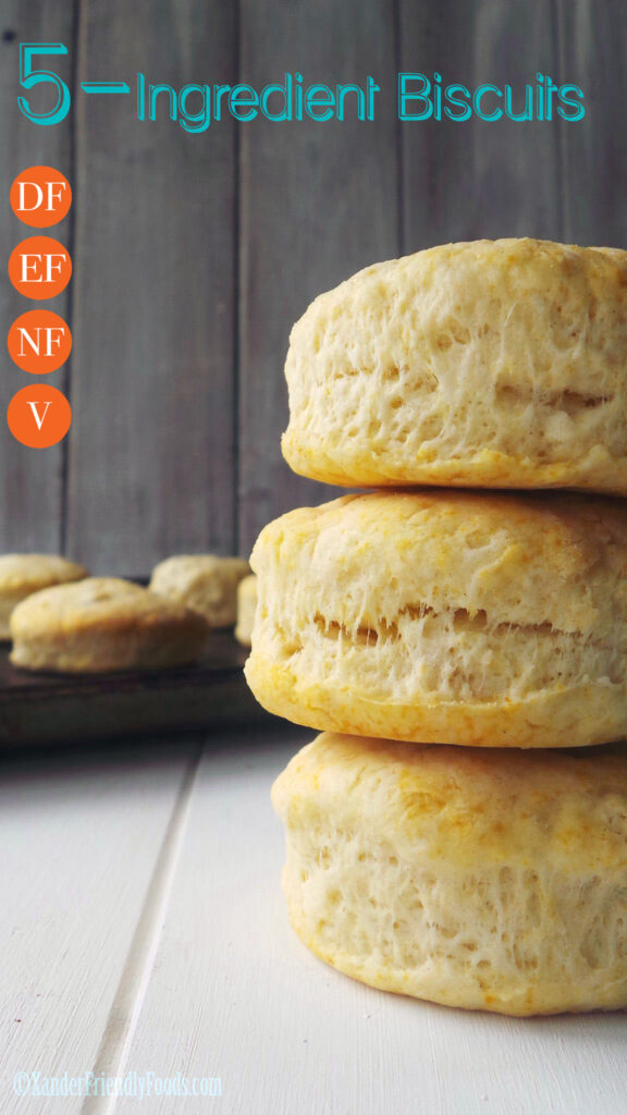 5 Ingredient Biscuits - Allergylicious