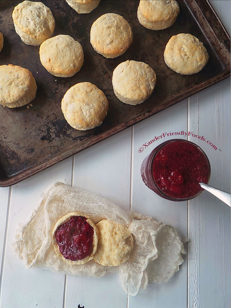 5 Ingredient Biscuits - Allergylicious
