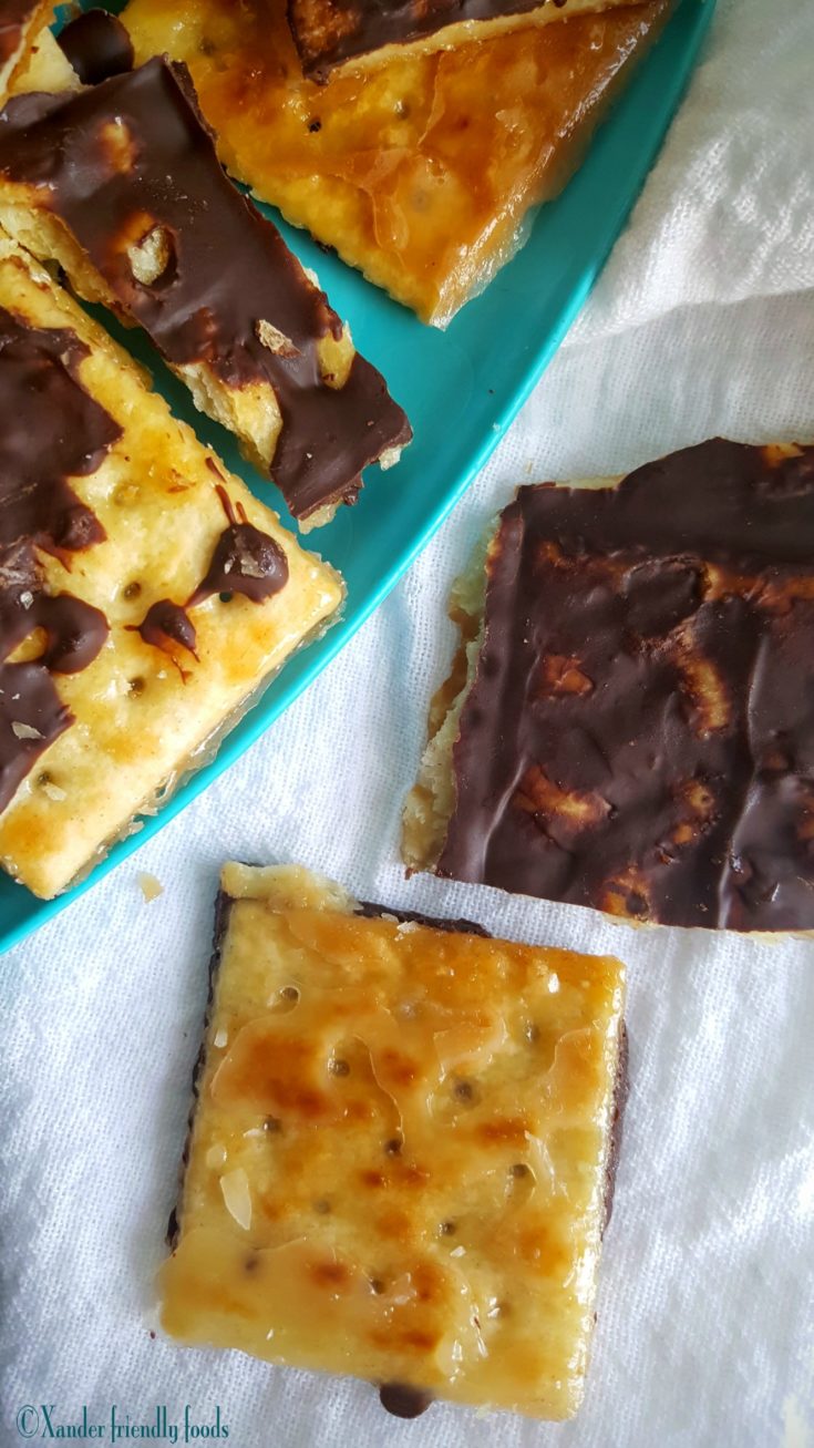 Vegan Toffee Squares - Allergylicious