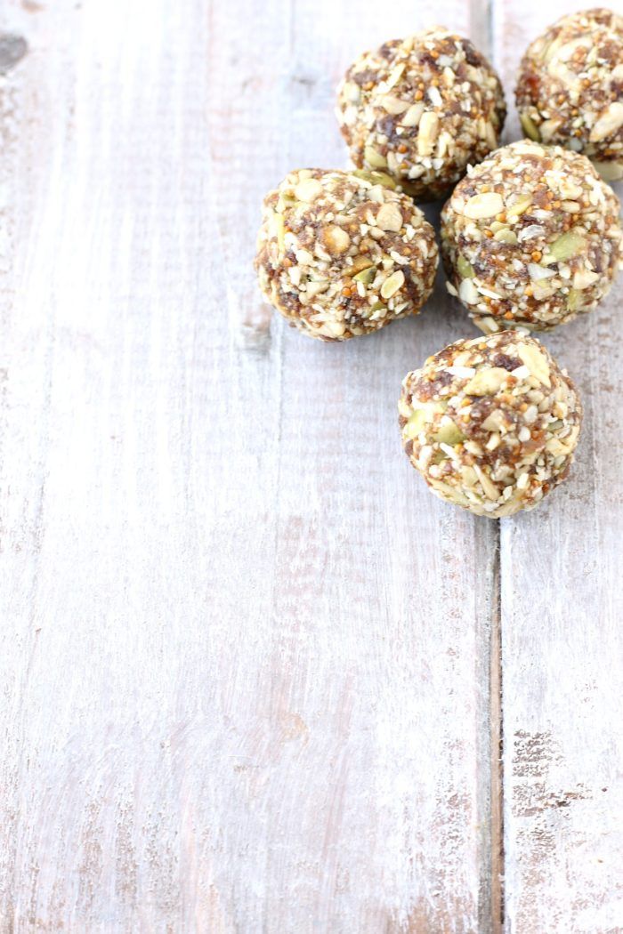 Chocolate Seed Bites {top 8 free, vegan, gluten-free} - Allergylicious