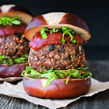 Ultimate Meatball Burger From Vegan Burgers and Burritos Cookbook ...
