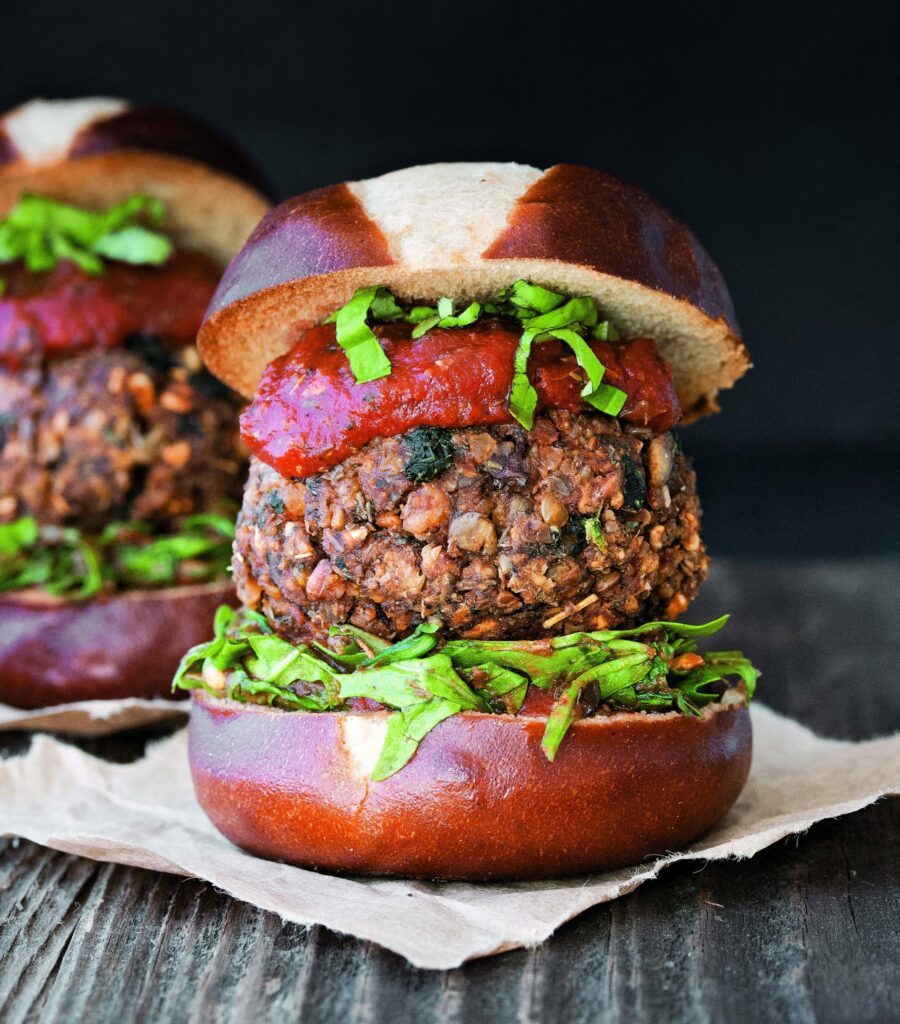 The Ultimate Vegan Meatball Burger - Allergylicious