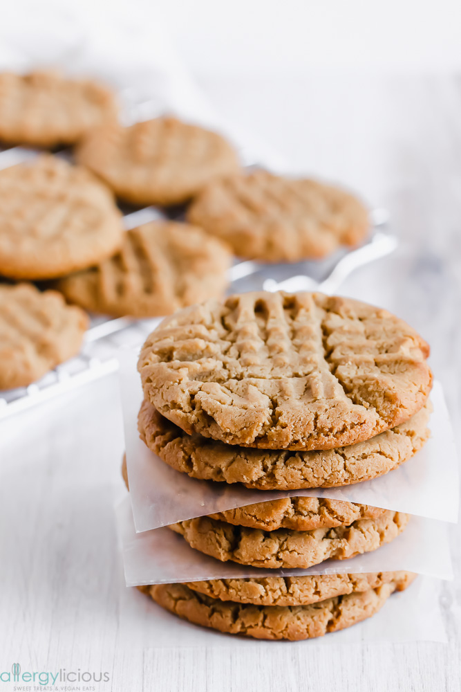 Nut-Free “Peanut Butter” Cookies with SunButter - Allergylicious