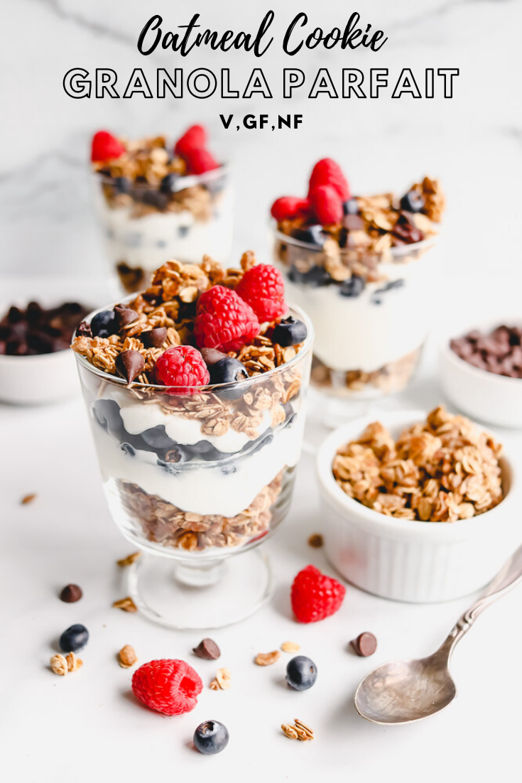 Oatmeal Cookie Granola Parfait {Meatless Monday Family Cookbook ...