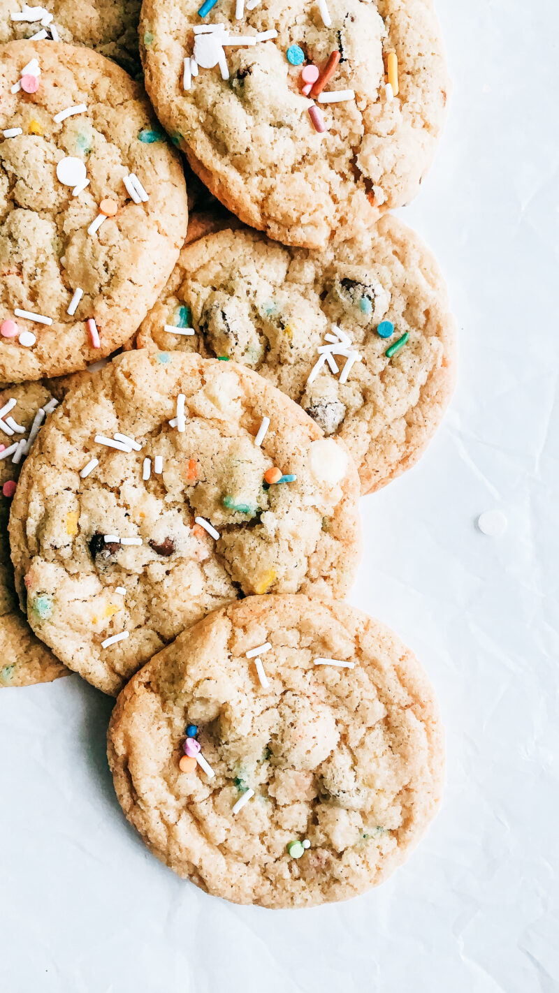 Ultimate Funfetti Cookies with Chocolate Chips - Allergylicious