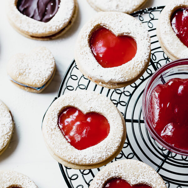 Vegan Linzer Cookies | Easy, Delicious, Nut-Free - Allergylicious