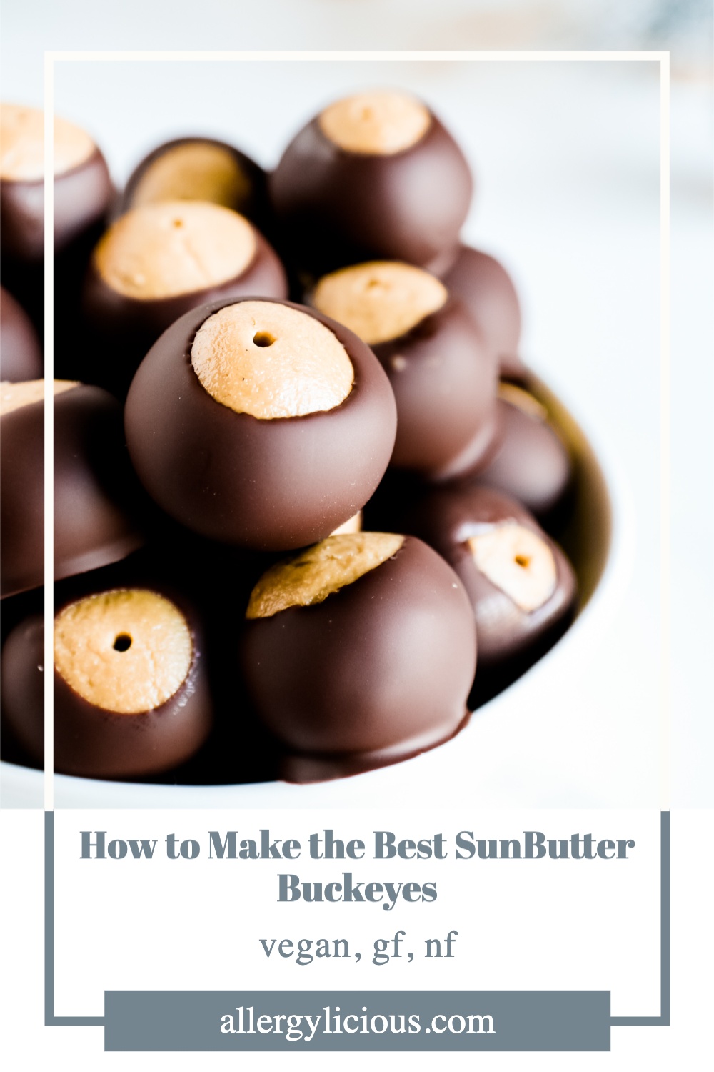 How to Make the Best SunButter Buckeyes - Allergylicious
