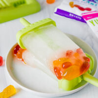 Easy to Make Sprite and Fruit Snack Popsicles - Allergylicious