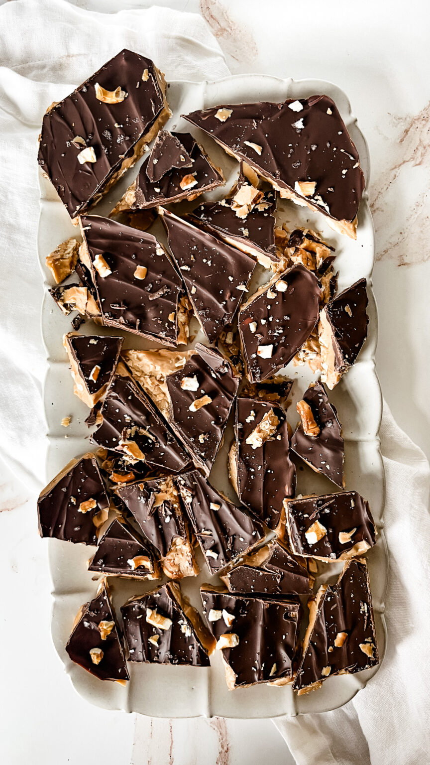 The BEST Toffee Recipe (Vegan + Nut Free) - Allergylicious