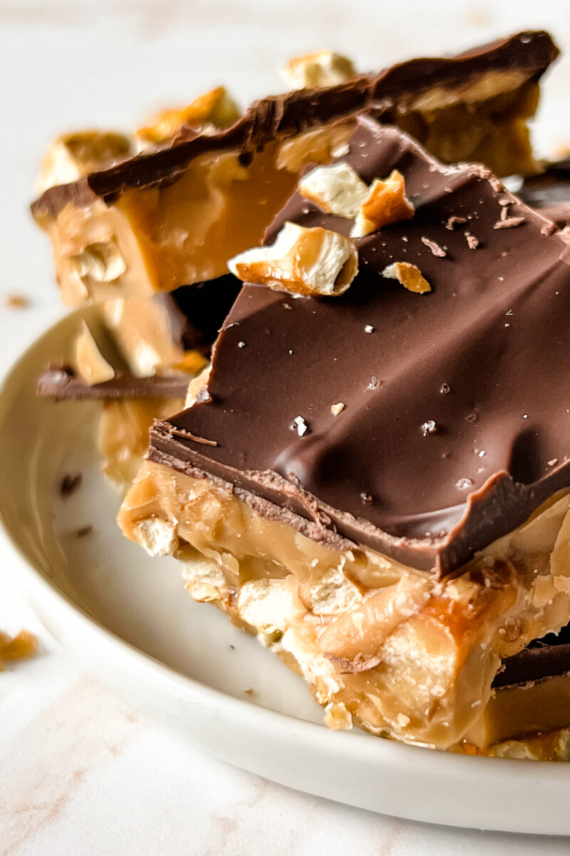 The BEST Toffee Recipe (Vegan + Nut Free) - Allergylicious